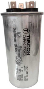 Spinxx Tibcon Capacitor 35+2 MFD 440V for ( 1 Ton & 1.5 Ton ) Air ...
