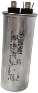Spinxx 40 MFD Tibcon Capacitor 440V Air conditioner Multiple Motor ...