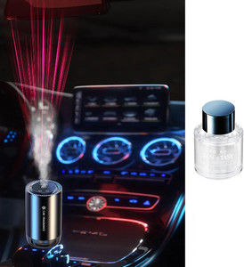acube mart AI Smart Car Atomizer Perfume with Star Projector and Flame ...