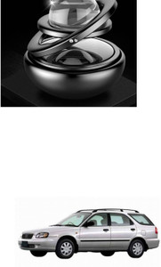 LOVMOTO Car Dashboard Solar Energy Double Ring Perfume 360 Degree Auto ...