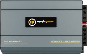 MOTOGEAR Mono Block Power Amplifier 1 channel max. power 1200 w pack of ...