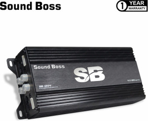 Sound Boss SB-1204 QUANTUM SERIES 4X120W MAX 4.CHANNEL POWER Multi ...