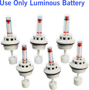 ELearner Luminous Battery Water Level Indicator Cap 6PC 30MM USE ONLY ...