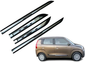 CARSHADE Half Chrome Side Beading Side Cladding Protector For WagonR ...