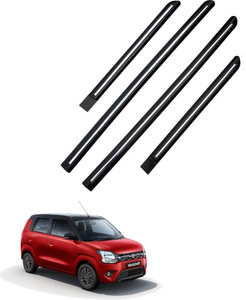 TECHMOZ MARUTI WAGONR 2019-2022 DOOR SIDE BEADING CHROME LINE SET OF 4 ...