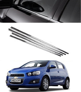 Trigcars Aveo Car Window Lower Chrome Garnish Car Beading Roll For ...