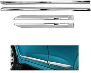 CARSHADE Full Chrome Side Beading Side Cladding for Wagon-R (Type 3 ...