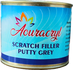 AOURACRYL Putty Grey (200 gms), to Fill Scratches and Dent on Car, Bike ...