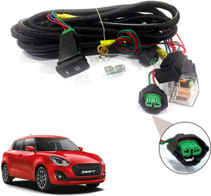 AUTO PEARL Wire kit with socket, relay, & switch for Swift 2018-2022 ...