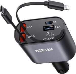 Melbon 120 W Qualcomm Certified Turbo Car Charger Price in India - Buy ...
