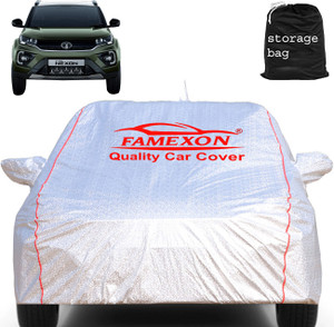 FAMEXON Car Cover For Tata Nexon, Nexon 1.2 Revotron XM (With Mirror ...