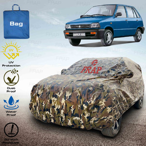 Frap Car Cover For Maruti 800 (With Mirror Pockets) Price in India ...