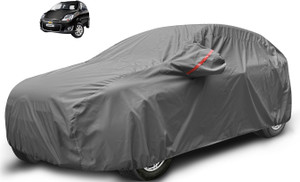 Caronix Car Cover For Chevrolet Spark (With Mirror Pockets) Price in ...