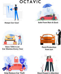 THE REAL ARV Car Cover For Tata Tiago EV (With Mirror Pockets) Price in ...