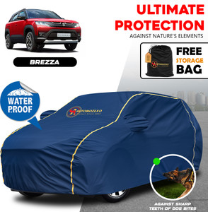 AUTOMOZEXO Car Cover For Maruti Vitara Brezza, Vitara Brezza ZXI Plus ...