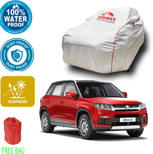 autouniko Car Cover For Maruti Brezza (With Mirror Pockets) Price in ...
