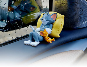 BRXR Tom & Jerry Cute Sleeping Car Interior Accessory Adorable Toy for ...