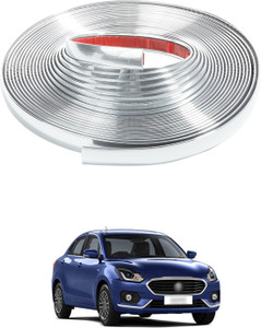 GONAMA Universal Chrome Trim Molding Universal Car Body Side Trim (Self ...