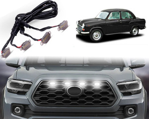 Selifaur High-Quality ABS Smoked LED Front Grille Running Light ...