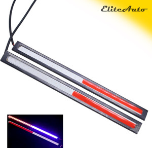 EliteAuto Ultra Bright Daytime Running LED Strip Lights Waterproof Red ...