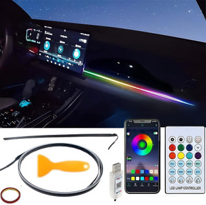 AUTOELITE Car USB 110cm k4 app control Ambient Light Dashboard Symphony ...