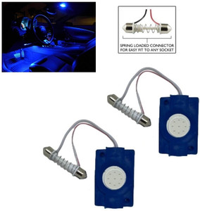 Airtick (2 Pc) Car Dc12v 2.4w COB LED Dome/Map Bulb Roof Ip65 Module ...