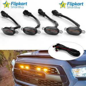 Flipkart SmartBuy 6 Led Car Grill Light high-quality ABS and imported ...