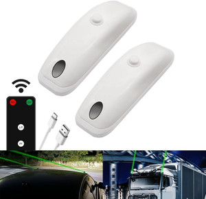 acube mart 2PCS Car Roof Laser Lights Remote Long Dynamic Green Laser ...