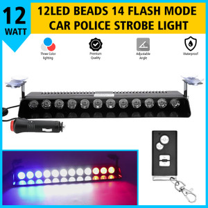 Otoroys 12LED Flasher Strobe Light with 14 Flashing Modes with Remote ...