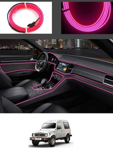 RS ENTERPRISES CARS EL Wire Car Interior Light with Adapter Pink (5 ...