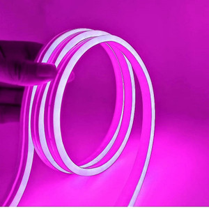Wizzo {5 Meter} PINK DC 12 Volt Cuttable LED Neon Flexible LED Light ...