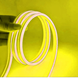 Wizzo {5 Meter} YELLOW DC 12 Volt Cuttable LED Neon Flexible LED Light ...