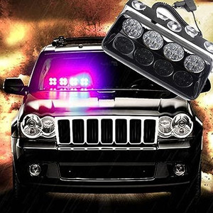 Ride2joy 16 LED Flasher Strobe Light with Flashing light Car Flashlight ...