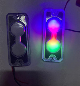 Auto MT 2PC COIN INDICATOR RAINBOW SIDE PANEL LED LIGHT MARUTI GYPSY ...