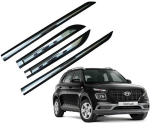 Ds enterprise Half Chrome Side Beading Moulding for Hyundai Venue All ...