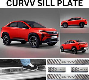 Ad chrome CURVV SILL PLATE (FOOTSTEP) Chrome Tata Coupe 2.0I Side ...