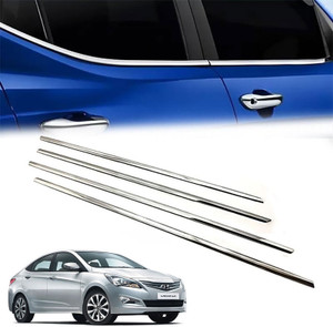 AUTO PEARL Car Bottom Window Lower Garnish Frame Trim_52 Chrome Hyundai ...