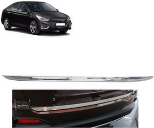 MotoshozX Car Chrome Dicky Trunk Garnish Boot Steel Trim Compatible ...