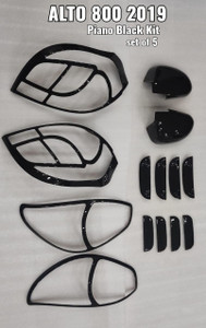 Autxin Exterior Chrome Accessories Combo Kit for Black Combo Kit for ...