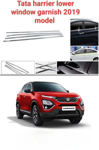 SSS Tata harrier lower window garnish 2019 model onwards Chrome Tata ...