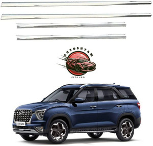AUTOSHYAM Lower Window Garnish (Chrome) Set of 4 For Hyundai Alcazar ...