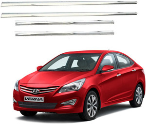 AutoZeal Lower Window Garnish (Chrome) Set of 4 For Hyundai Verna ...