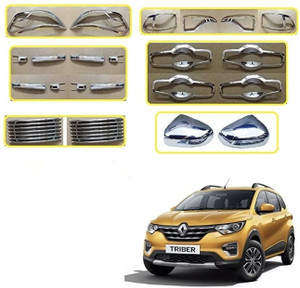 autoxin Triber Exterior Chrome Accessories Combo Garnish Kit - Set of ...