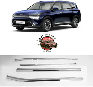 AUTOSHYAM Lower Window Garnish (Chrome) Set of 6 For Kia Carens All ...