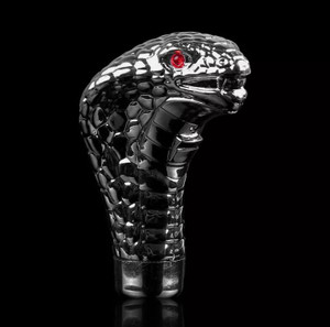 YOURKARTS.COM Snake Gear Shift Knob with LED Colors with Adapter Sleeve ...