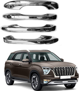 Bubu silver Chrome door catch Car Grab Handle Cover Price in India ...