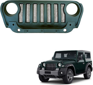 plutoauto Mahindra Thar Latest Model Front Grill Wrangler Rubicon Style ...