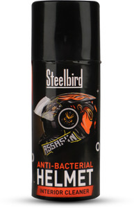 Steelbird Helmet Interior Foam Cleaner Anti Bacterial Spray for Helmet ...
