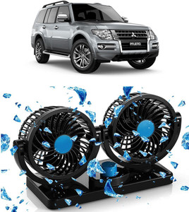 Bluedrum Car Fan 12V 360 Head 2 Speed Quiet Strong for All Auto ...