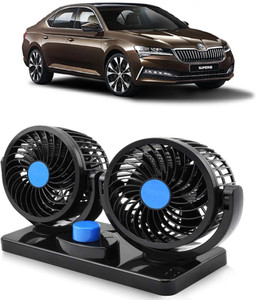 Ascension Car Fan 12V 360 Head 2 Speed Quiet Strong for All Auto ...